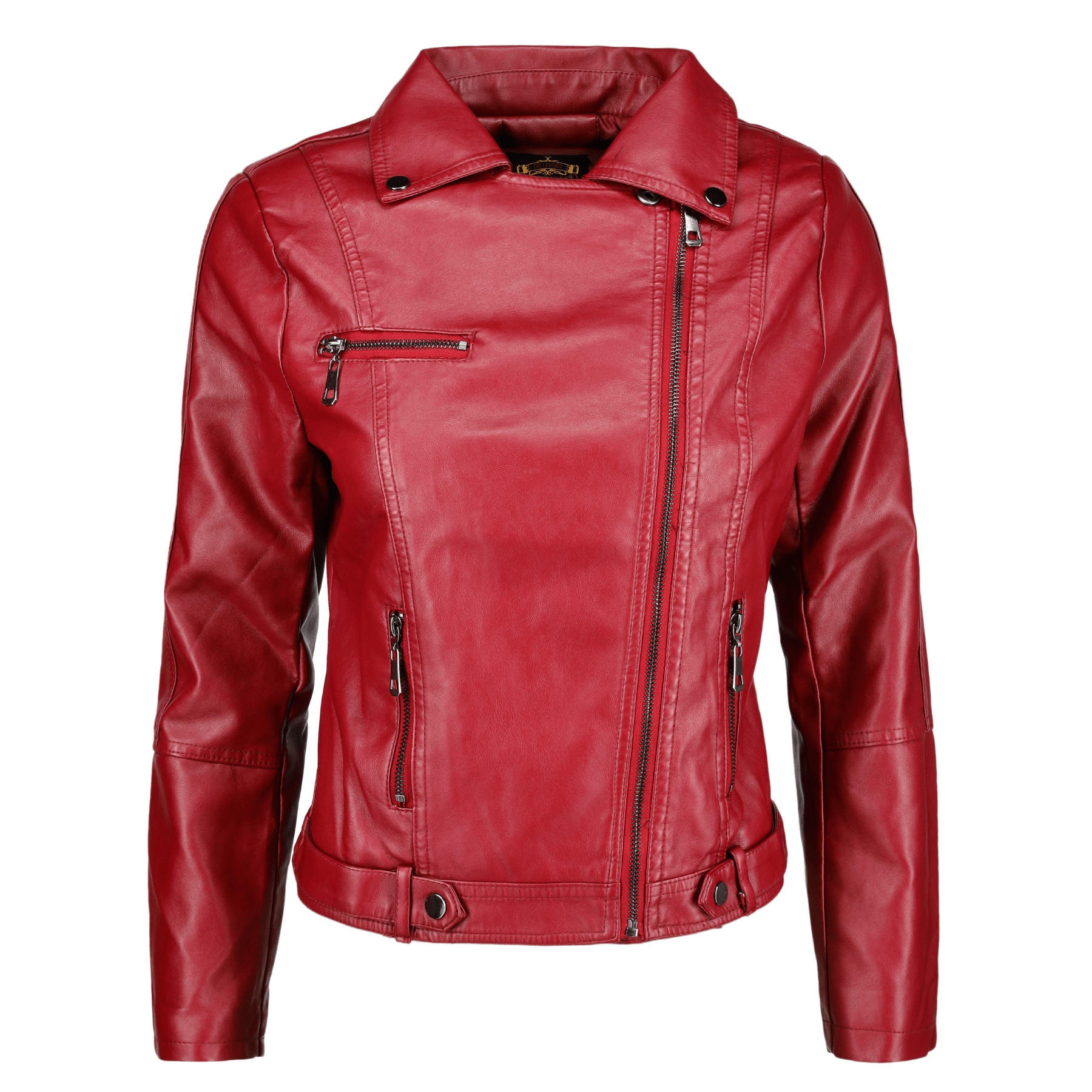 Women's Maroon Stylish Leather Jacket– The Leather Harbour